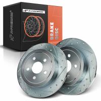 China Rear Drilled Brake Rotors for Chrysler Cirrus PT Cruiser Sebring Dodge Plymouth for sale