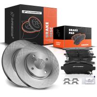 China Front Disc Brake Rotors & Ceramic Brake Pads for Ford Fiesta 2011-2019 for sale
