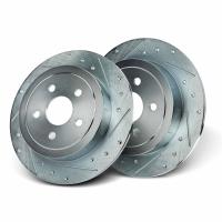 China Rear Drilled Brake Rotors for Chrysler Cirrus PT Cruiser Sebring Dodge Plymouth for sale