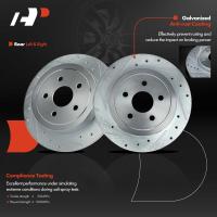 China Rear Drilled Brake Rotors for Chrysler Cirrus PT Cruiser Sebring Dodge Plymouth for sale