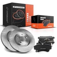 China Front Disc Brake Rotors & Ceramic Brake Pads for Chrysler PT Cruiser 2003-2009 for sale
