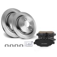 China Rear Disc Brake Rotors & Ceramic Brake Pads for Land Rover Range Rover Sport LR3 for sale