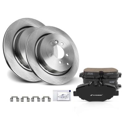 China Rear Disc Brake Rotors & Ceramic Brake Pads for Land Rover Range Rover Sport LR3 for sale