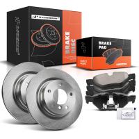 China Rear Disc Brake Rotors & Ceramic Brake Pads for BMW E46 323i 2006-2011 328i 325i for sale
