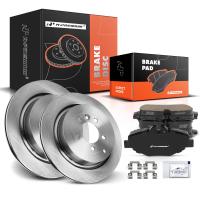 China Rear Disc Brake Rotors & Ceramic Brake Pads for Land Rover Range Rover Sport LR3 for sale