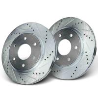 China Front Drilled Brake Rotors for INFINITI QX56 Nissan Armada 05-06 Titan 05-07 for sale