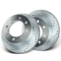 China Rear Drilled Brake Rotors for Dodge Ram 2500 Ram 3500 2001-2002 for sale