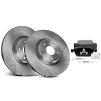 China Front Disc Brake Rotors & Ceramic Brake Pads for Ford Escape Transit Connect for sale