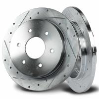 China Rear Drilled Brake Rotors for INFINITI QX56 Nissan Armada Titan for sale