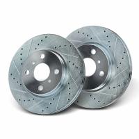 China Front Drilled Brake Rotors for Scion xA xB 2004-2006 L4 1.5L 255mm for sale