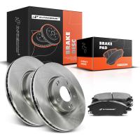 China Front Disc Brake Rotors & Ceramic Brake Pads for Kia Amanti 2004-2006 Hyundai for sale