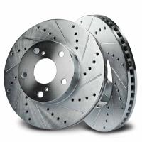 China Front Drilled Brake Rotors for Toyota Tacoma 2005-2015 5-Lug 275mm for sale