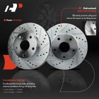 China Front Drilled Brake Rotors for Toyota Tacoma 2005-2015 5-Lug 275mm for sale