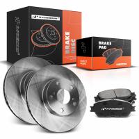 China Front Disc Brake Rotors & Ceramic Brake Pads for Toyota Tacoma 2005-2015 for sale