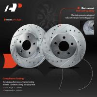 China Front Drilled Brake Rotors for Chrysler Town & Country Caravan Dodge for sale