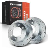 China Front Drilled Brake Rotors for Dodge Ram 2500 Ram 3500 2000 2001 2002 for sale