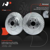 China Front Drilled Brake Rotors for Lexus LS430 2001-2006 for sale