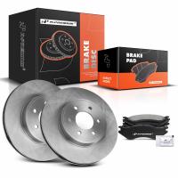 China Front Disc Brake Rotors & Ceramic Brake Pads for Dodge Durango 2003 V8 4.7L 5.9L for sale