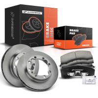 China Front Disc Brake Rotors & Ceramic Brake Pads for Chevy K3500 GMC Dodge Ram 2500 for sale