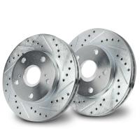 China Front Drilled Brake Rotors for Toyota Camry 1992-2001 L4 2.2L for sale