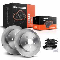 China Rear Disc Brake Rotors & Ceramic Brake Pads for Chrysler PT Cruiser 2003-2007 for sale