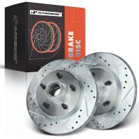 China Front Drilled Brake Rotors for Chevy Tahoe Express 1500 GMC Yukon Savana 1500 for sale