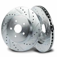 China Front Drilled Brake Rotors for Toyota Highlander 06-07 Lexus RX330 04-06 RX350 for sale