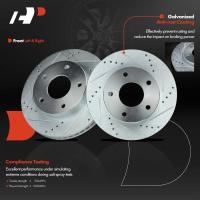 China Front Drilled Brake Rotors for Chevrolet Blazer S10 Biuck Cadillac GMC Oldsmobile for sale