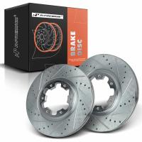 China Front Drilled Brake Rotors for INFINITI QX4 98-03 Nissan Pathfinder 98-04 for sale