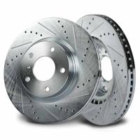 China Front Drilled Brake Rotors for INFINITI G35 Nissan 350Z 03-05 295.7mm for sale