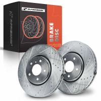 China Front Drilled Brake Rotors for INFINITI FX35 2005-2012 FX37 FX45 QX70 for sale