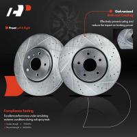 China Front Drilled Brake Rotors for INFINITI FX35 2005-2012 FX37 FX45 QX70 for sale