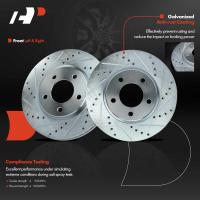 China Front Drilled Brake Rotors for Chrysler Town & Country Dodge Grand Caravan for sale