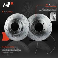 China Front Drilled Brake Rotors for Lexus GX470 Toyota 4Runner 2003-2009 for sale