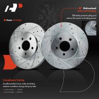 China Front Drilled Brake Rotors for Chrysler Sebring 2001-2006 Dodge Stratus Plymouth for sale