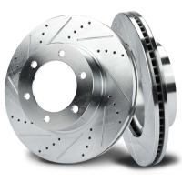 China Front Drilled Brake Rotors for Toyota Tundra 2000-2006 Sequoia 2001-2007 for sale