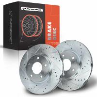China Front Drilled Brake Rotors for Nissan Quest 2004-2017 INFINITI M45 2003-2004 Q45 for sale