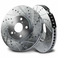 China Front Drilled Brake Rotors for Lexus GS300 GS400 IS300 LS400 SC300 for sale