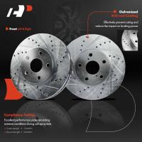China Front Drilled Brake Rotors for Lexus GS300 GS400 IS300 LS400 SC300 for sale