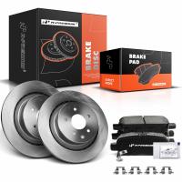China Rear Disc Brake Rotors & Ceramic Brake Pads for INFINITI G35 07-08 G37 08-13 for sale