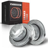 China Rear Drilled Disc Brake Rotors for Dodge Ram 2500 09-10 Ram 3500 Ram 1500/2500 for sale