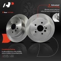China Rear Disc Brake Rotors for Toyota RAV4 2004-2005 L4 2.4L 303mm for sale
