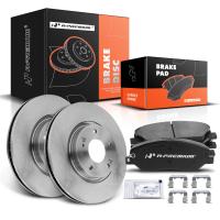 China Front Disc Brake Rotors & Ceramic Brake Pads for Hyundai Santa Fe 2007-2009 for sale