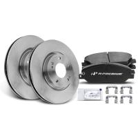 China Front Disc Brake Rotors & Ceramic Brake Pads for Hyundai Santa Fe 2007-2009 for sale