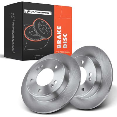 China Rear Disc Brake Rotors for Hyundai Elantra GT 11-20 Kia Forte Soul 14-22 261.9MM for sale