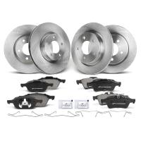 China Front & Rear Disc Brake Rotors & Ceramic Brake Pads for Mazda 3 05-13 2.3L 2.5L for sale