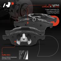 China Front & Rear Disc Brake Rotors & Ceramic Brake Pads for Mazda 3 05-13 2.3L 2.5L for sale
