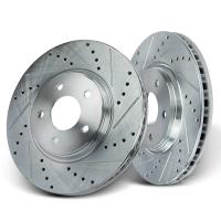 China Front Drilled Brake Rotors for Chevrolet Malibu Cobalt HHR Pontiac G5 Saturn Ion for sale
