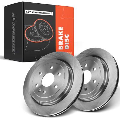 China Rear Disc Brake Rotors for Cadillac SRX 2010-2016 Saab 9-2011 with 6-Stud Wheel for sale