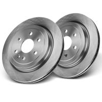 China Rear Disc Brake Rotors for Cadillac SRX 2010-2016 Saab 9-2011 with 6-Stud Wheel for sale